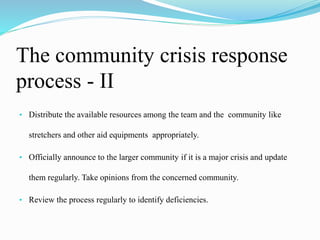 Crisis response presentation | PPTX