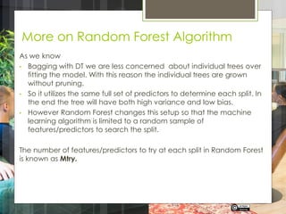 Random Forest / Bootstrap Aggregation | PPT | Free Download