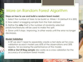 Random Forest / Bootstrap Aggregation | PPT | Free Download