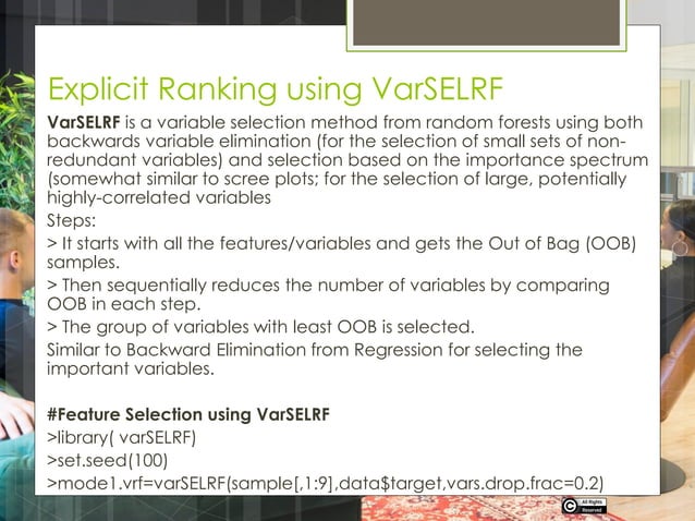 Machine Learning Feature Selection - Random Forest | PDF