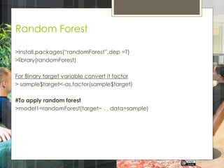 Machine Learning Feature Selection - Random Forest | PDF
