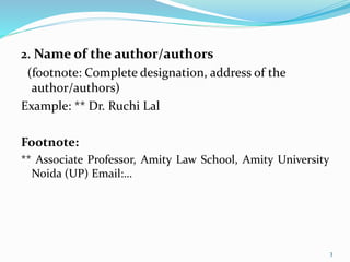 10. legal research paper | PPTX