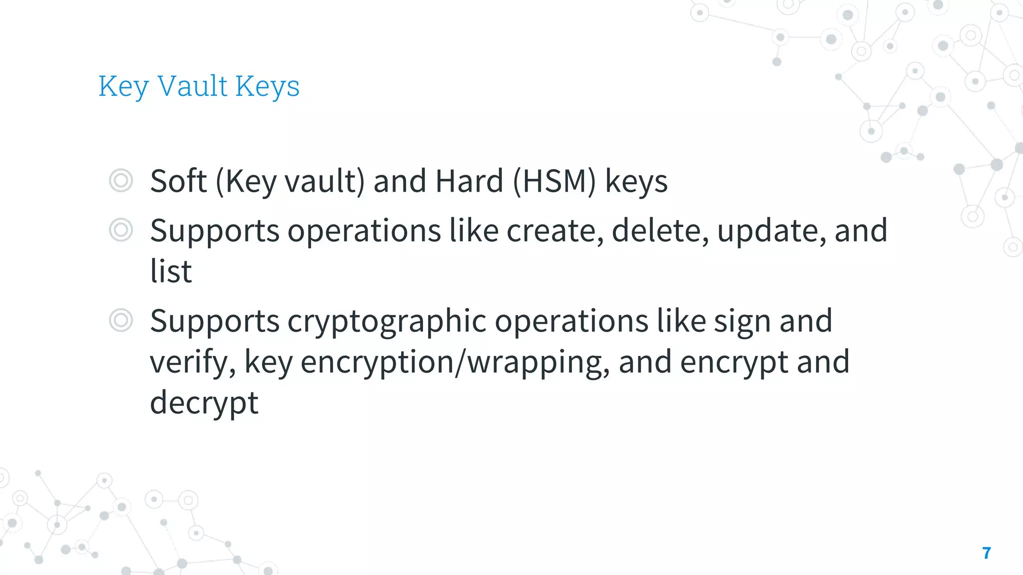 Application Security - Key Vault | PDF
