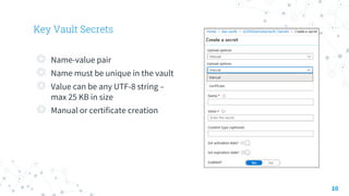 Application Security - Key Vault | PDF