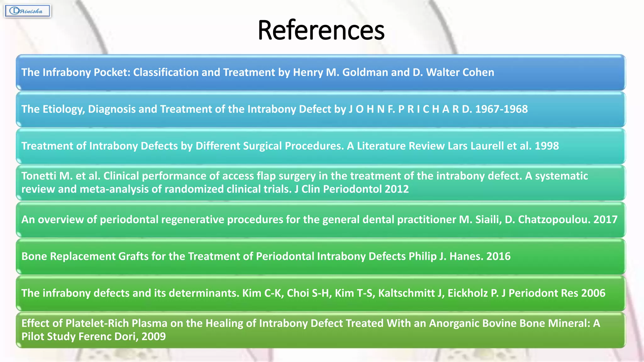 Treatment of Infrabony Pockets.pptx