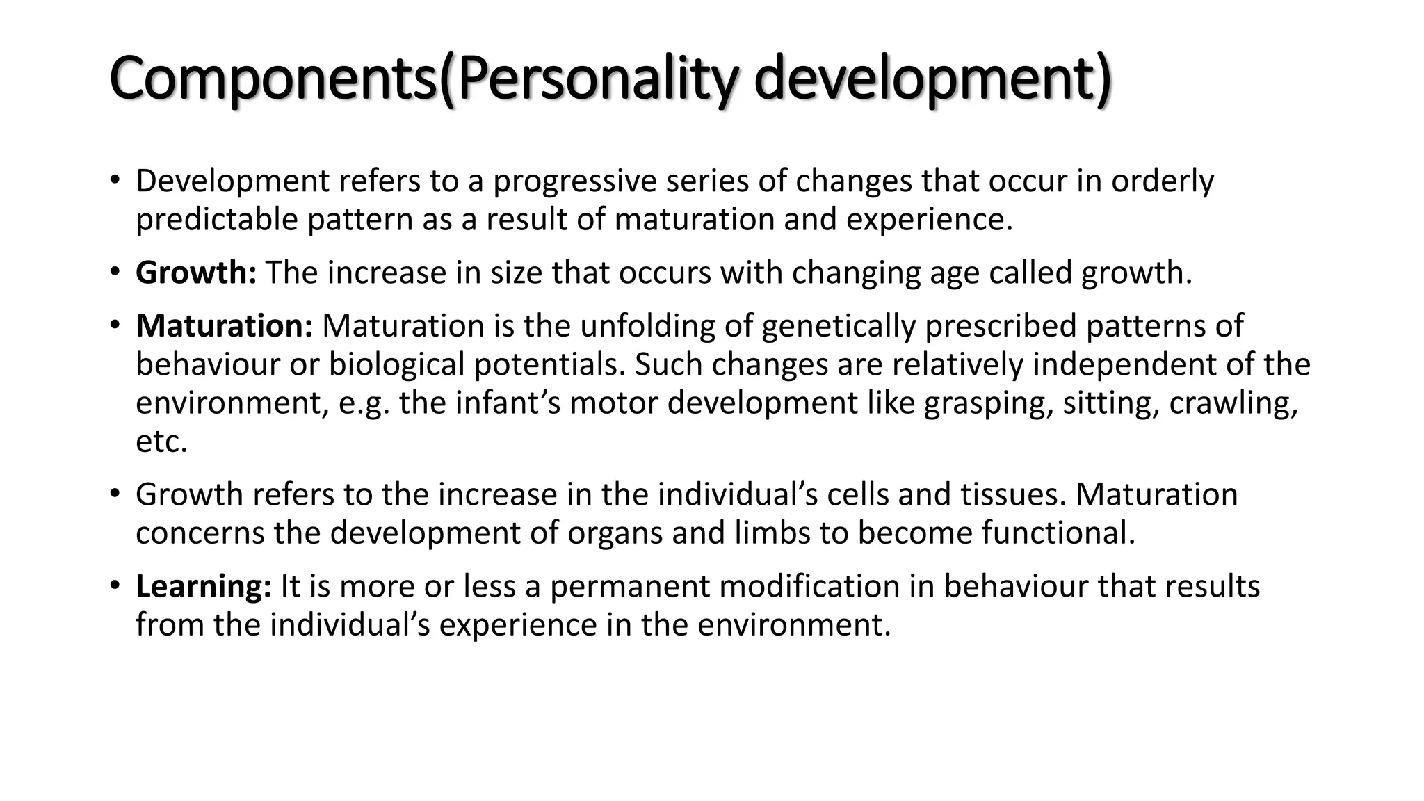 PERSONALITY- Psychology.pptx