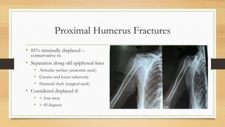 Humerus Fractures | PPTX