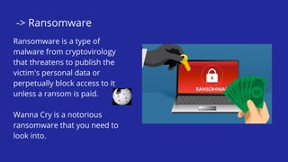 Malware and Types of malwares.pdf