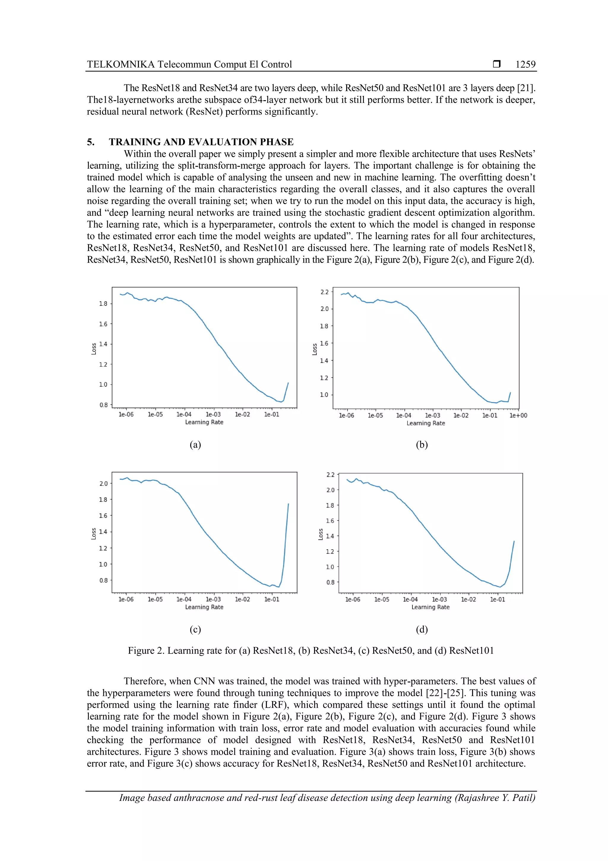 Image based anthracnose and red-rust leaf disease detection using deep ...