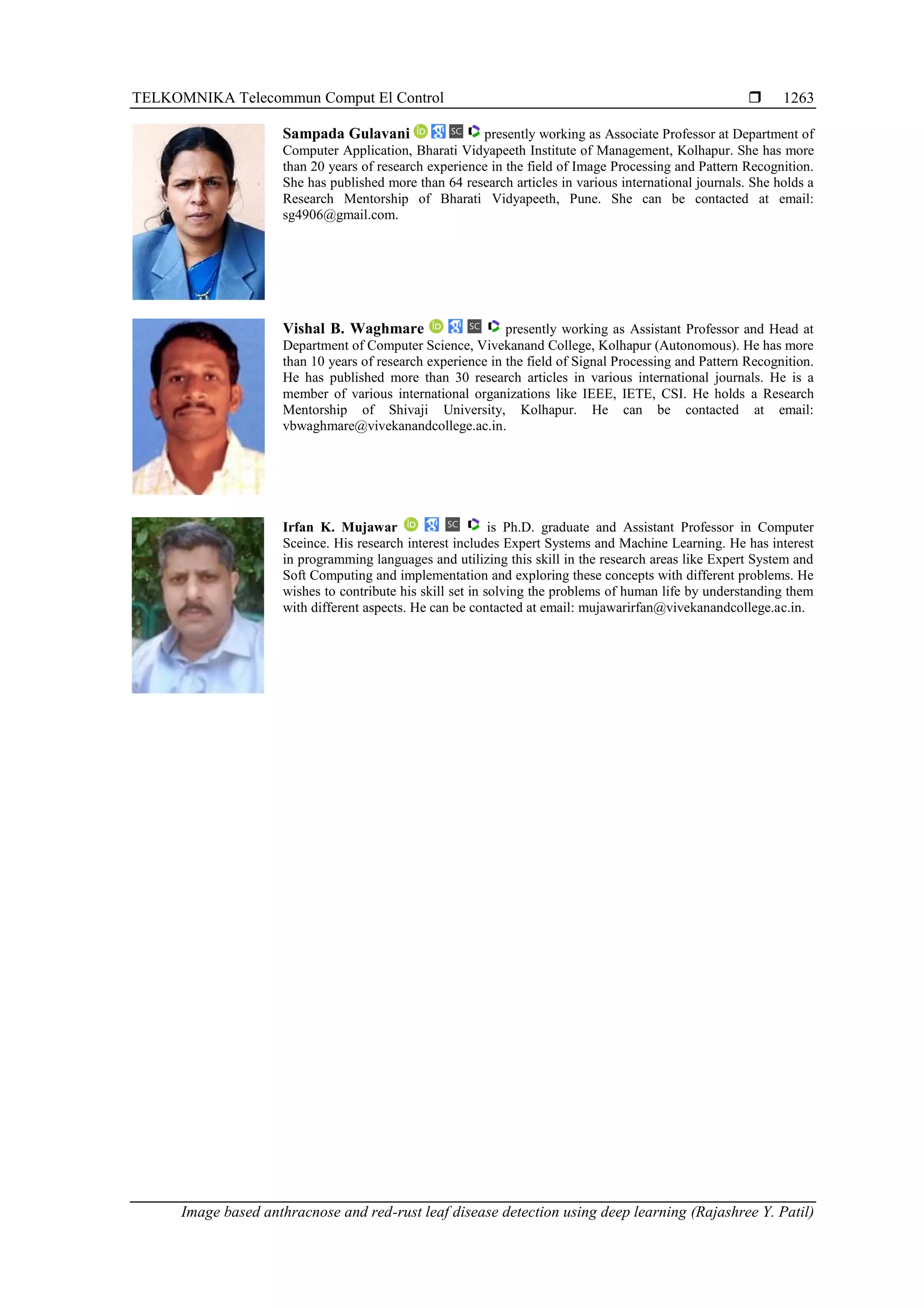 Image based anthracnose and red-rust leaf disease detection using deep ...
