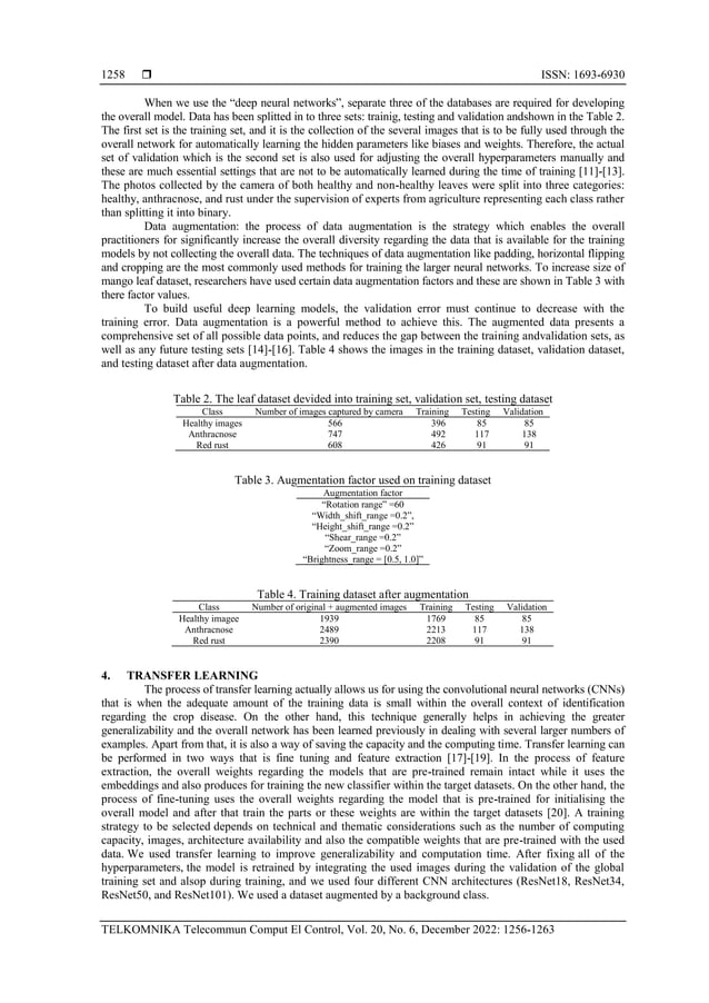Image based anthracnose and red-rust leaf disease detection using deep ...