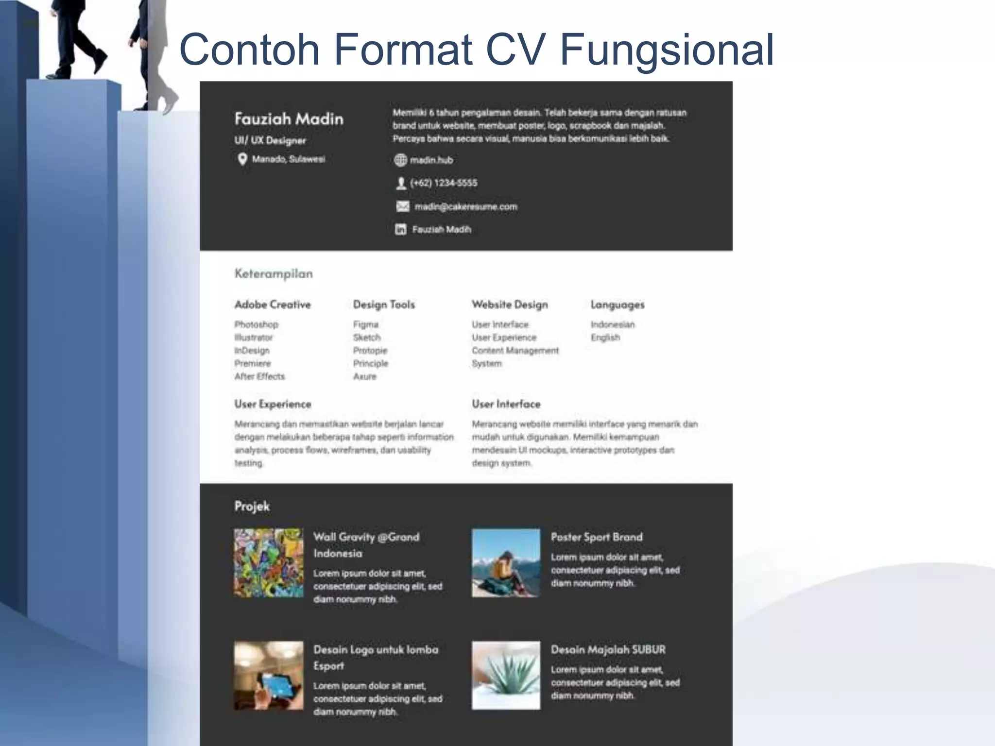 KOMUNIKASI BISNIS LAMARAN CV.pptx