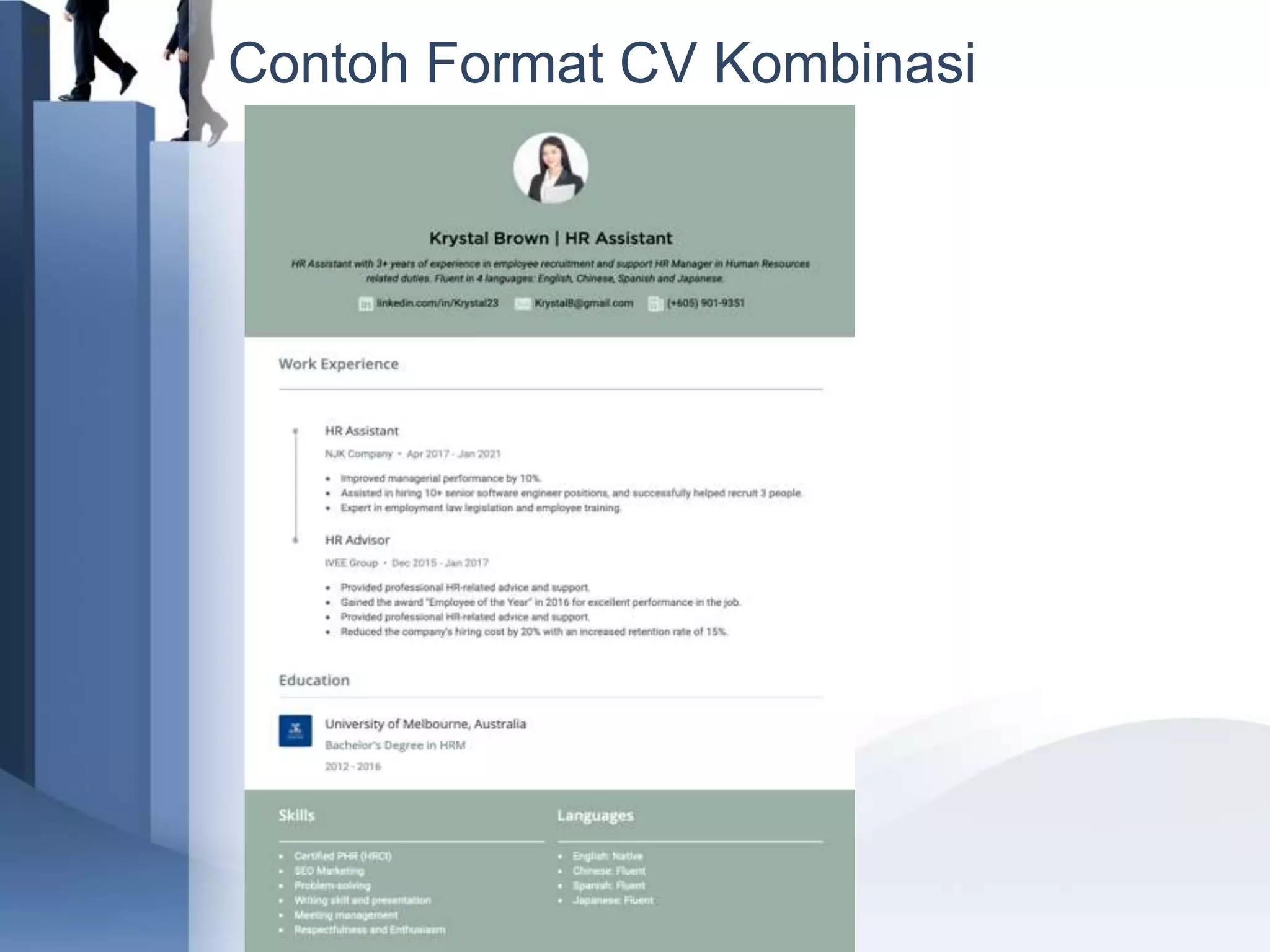 KOMUNIKASI BISNIS LAMARAN CV.pptx