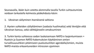 EU:n ulkosuhteet — case Turkki | PPT