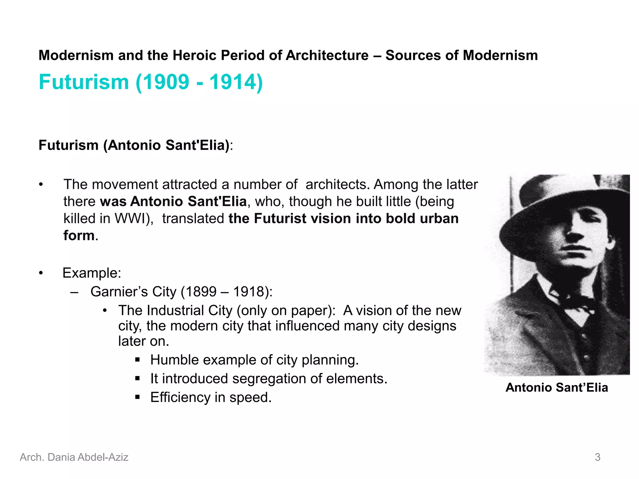 history of contemporary architecture - 10. Futurism.ppt