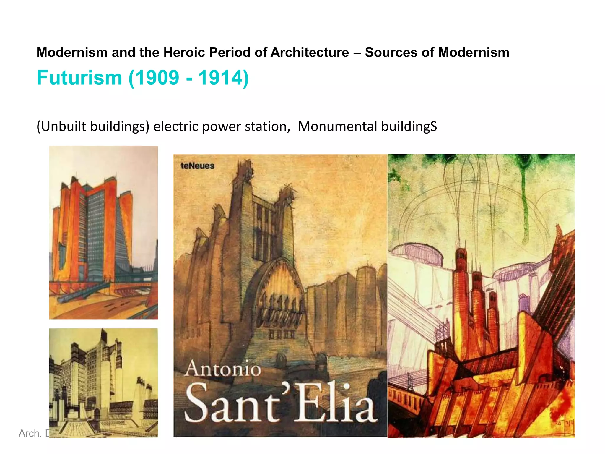 history of contemporary architecture - 10. Futurism.ppt