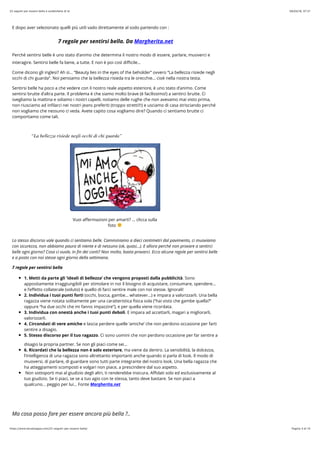 22 segreti per essere bella e soddisfatta di te | PDF | Healthy Living