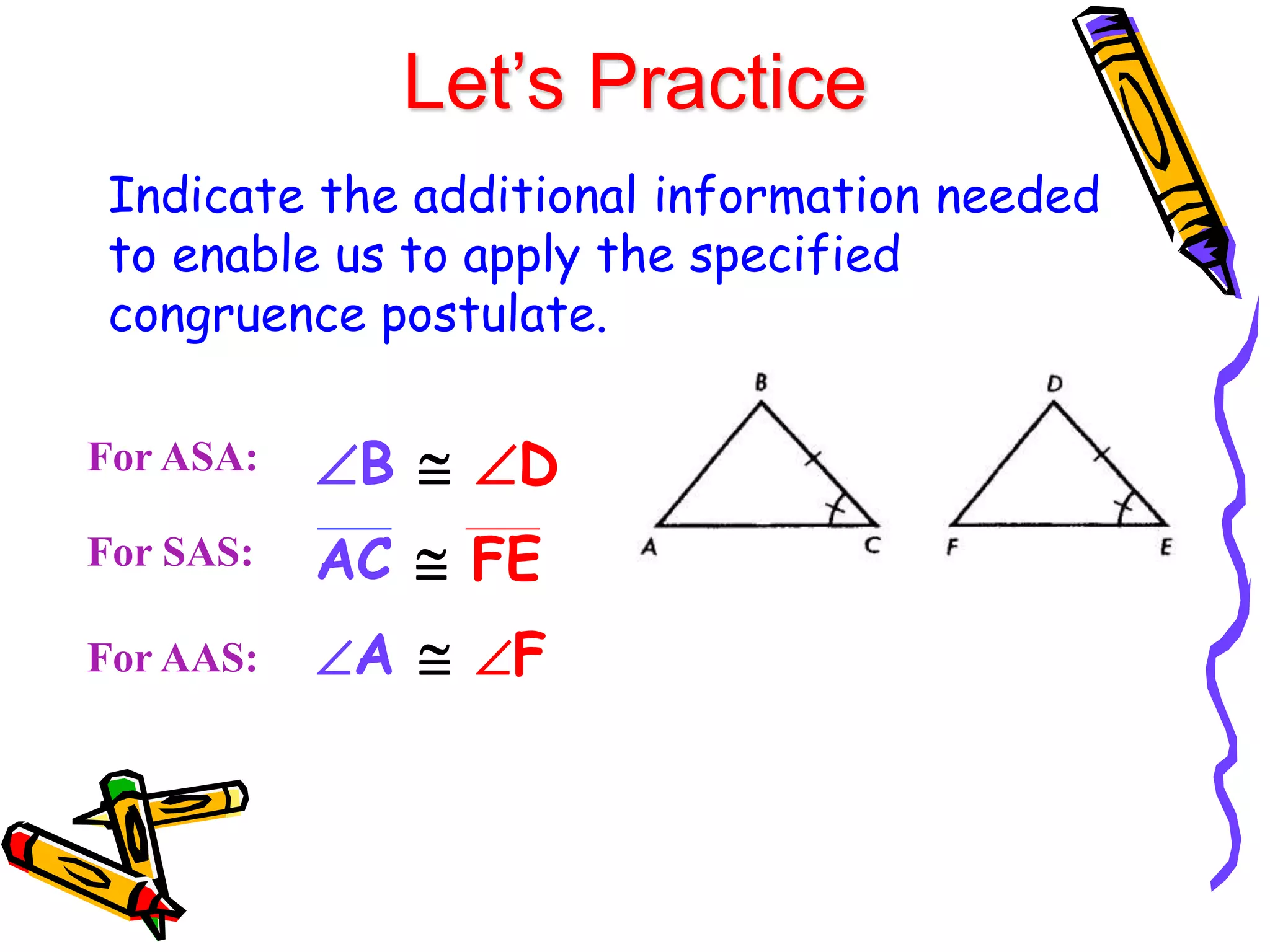 10.17 Triangle Congruence Proofs Day 2.ppt
