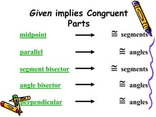 10.17 Triangle Congruence Proofs Day 2.ppt