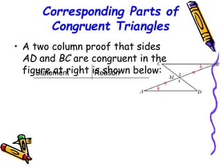 10.17 Triangle Congruence Proofs Day 2.ppt