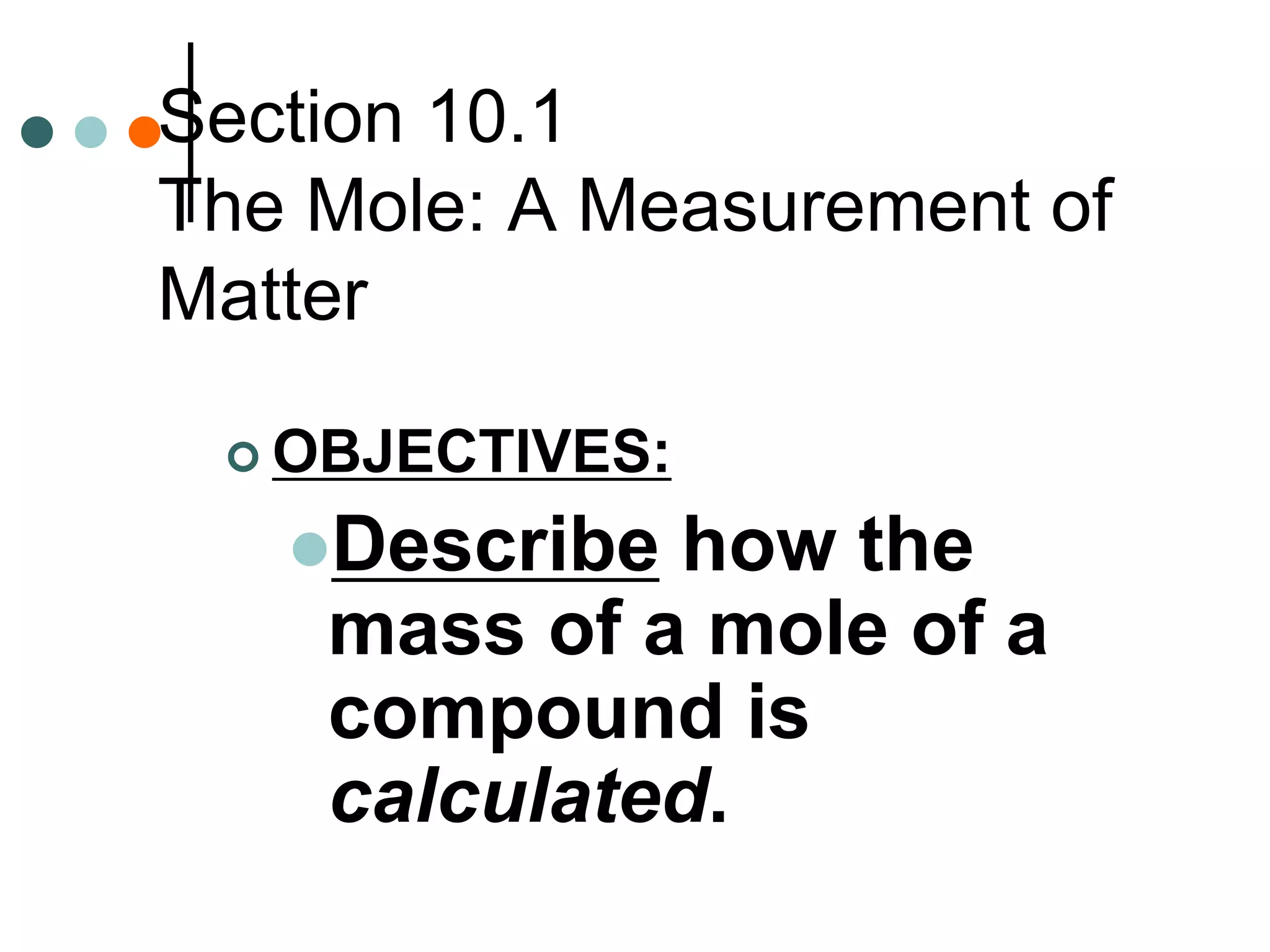 10.1 The Mole powerpoint.ppt