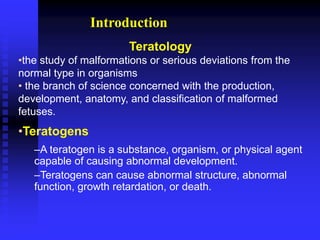 10.Teratology.ppt