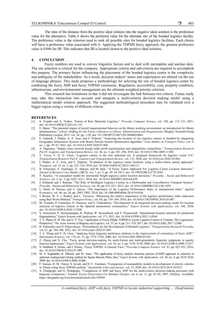 A combined fuzzy AHP with fuzzy TOPSIS to locate industrial supporting ...