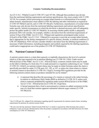 FDA: Guidance-Labeling Infant Formula-March2023 | DOCX