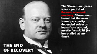 DEPTH STUDY GERMANY: WEIMAR REPUBLIC - 10. THE FALL OF WEIMAR 1930-1933 ...