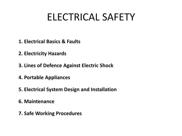 10.Electrical and Equipment Safety.ppt