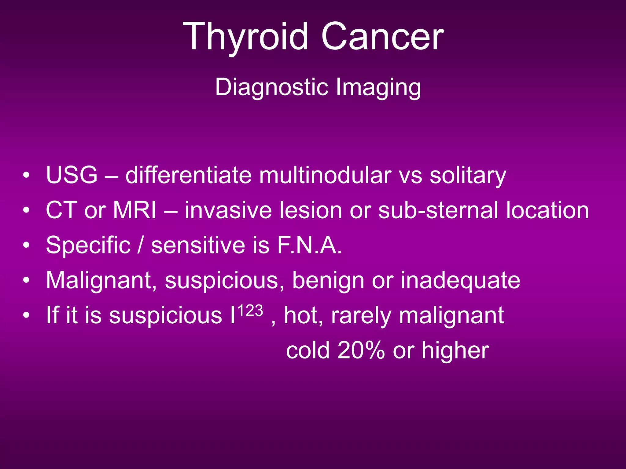thyroid cancer | PPT