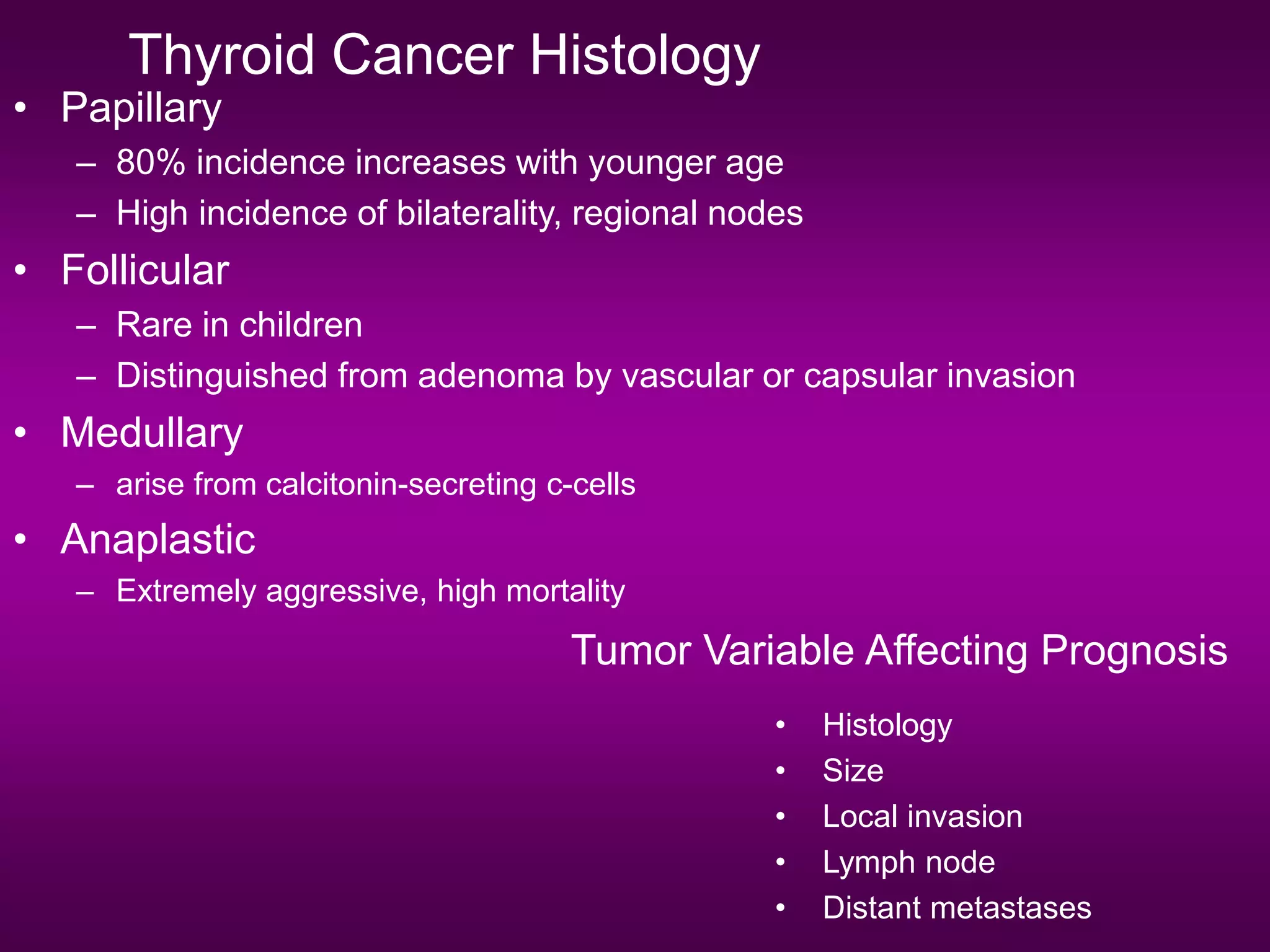 thyroid cancer | PPT