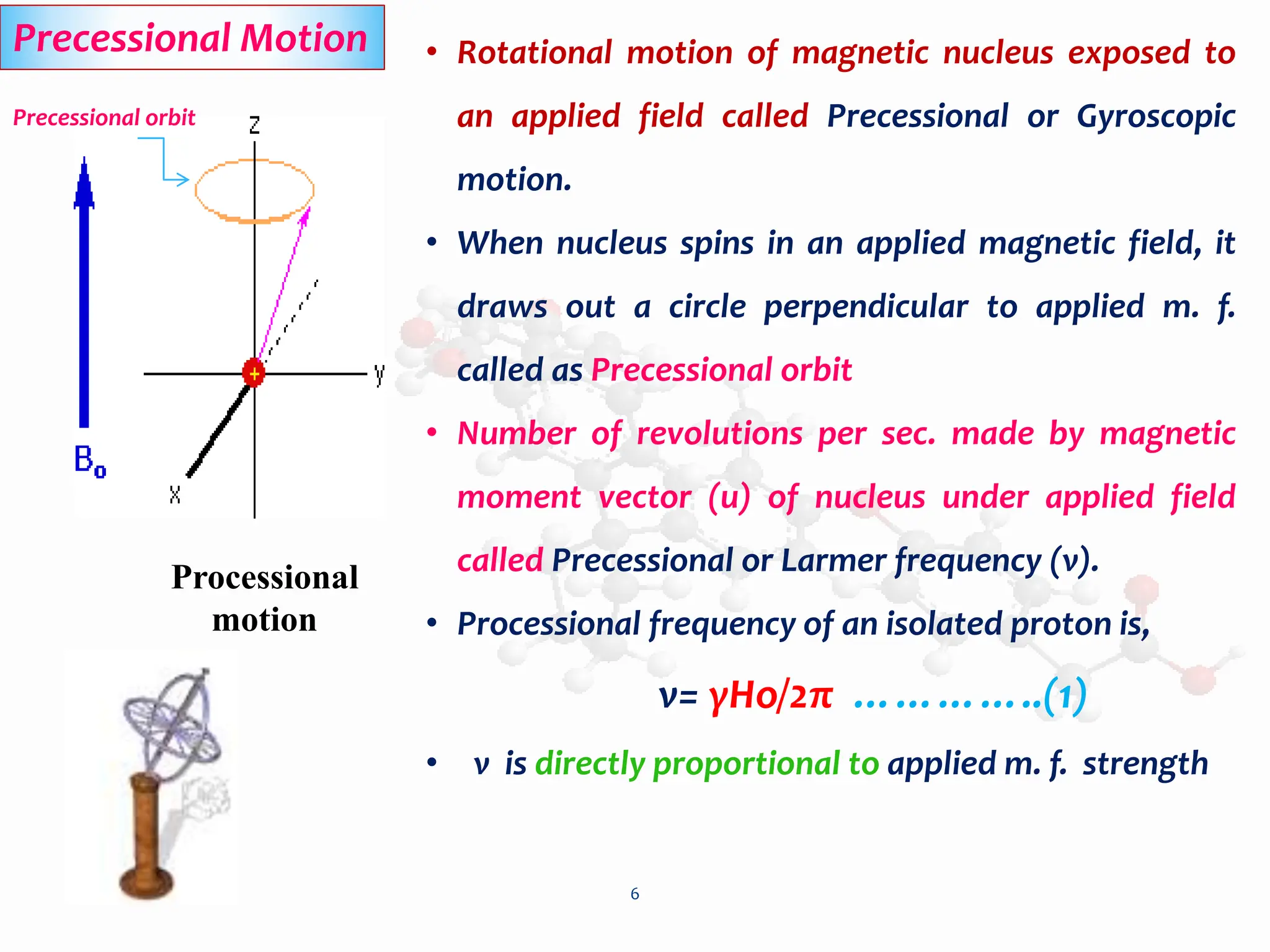 10. Principle of NMR Spectroscopy | PPTX