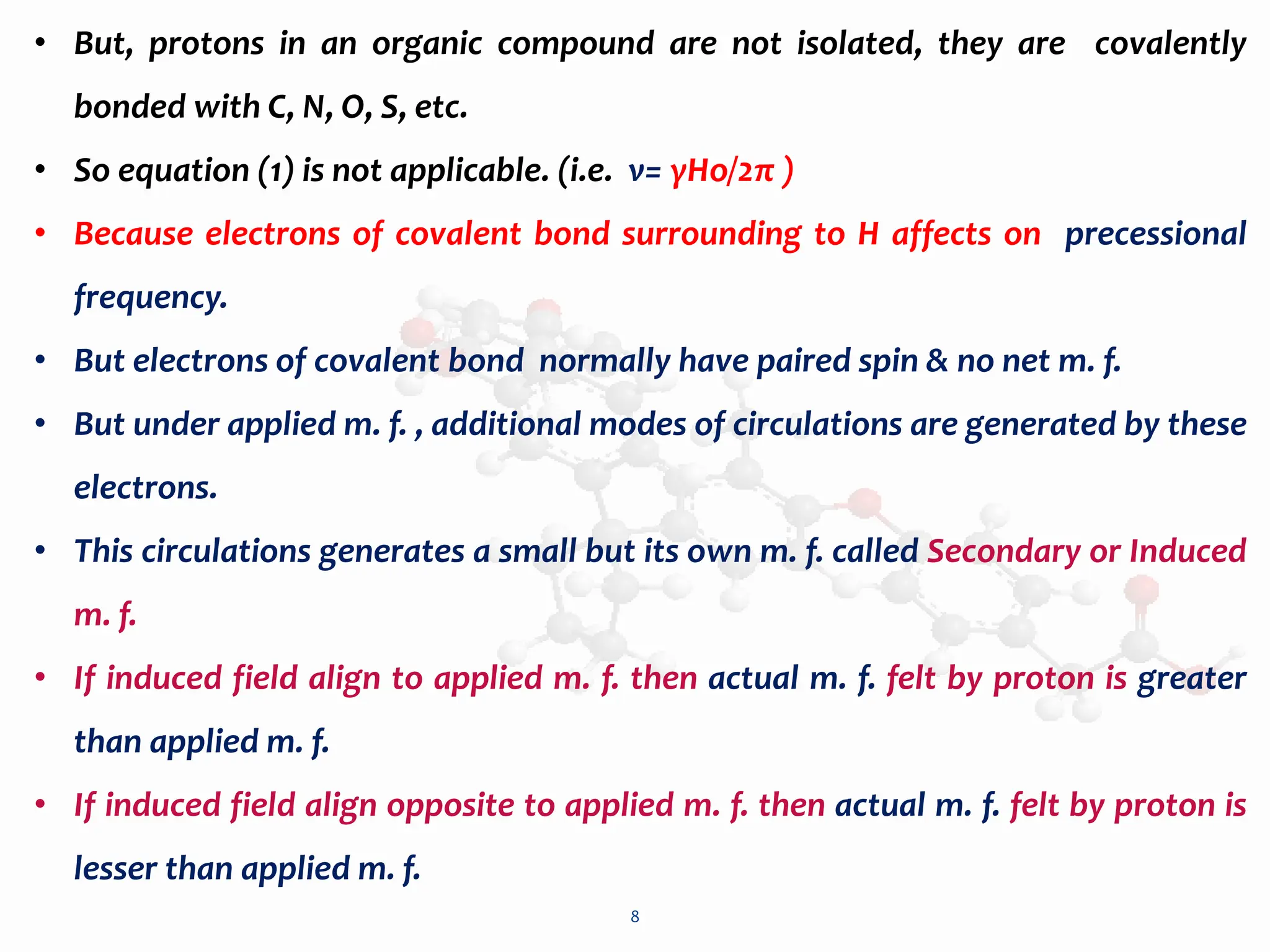 10. Principle of NMR Spectroscopy | PPTX