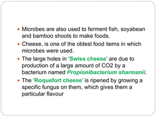 Microbes in Human Welfare notes | PPTX