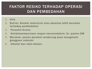 PERSIAPAN DAN PERAWATAN OPERASI | PPTX