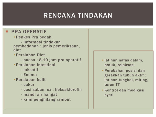 PERSIAPAN DAN PERAWATAN OPERASI | PPTX