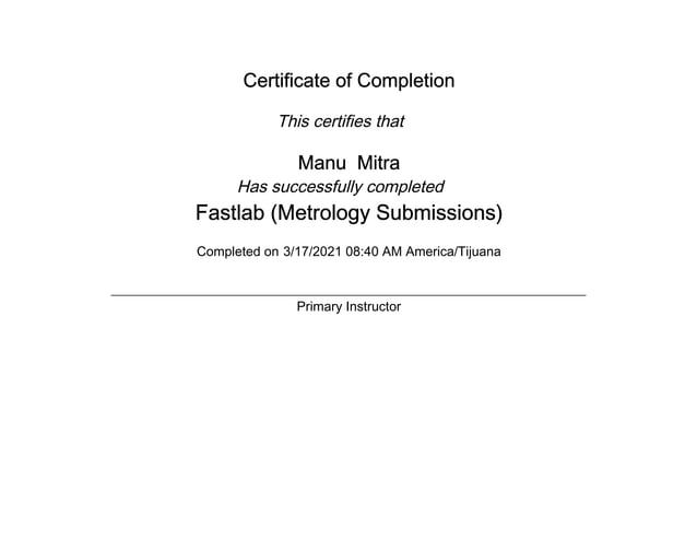 10. Fastlab (Metrology Submissions) | PDF