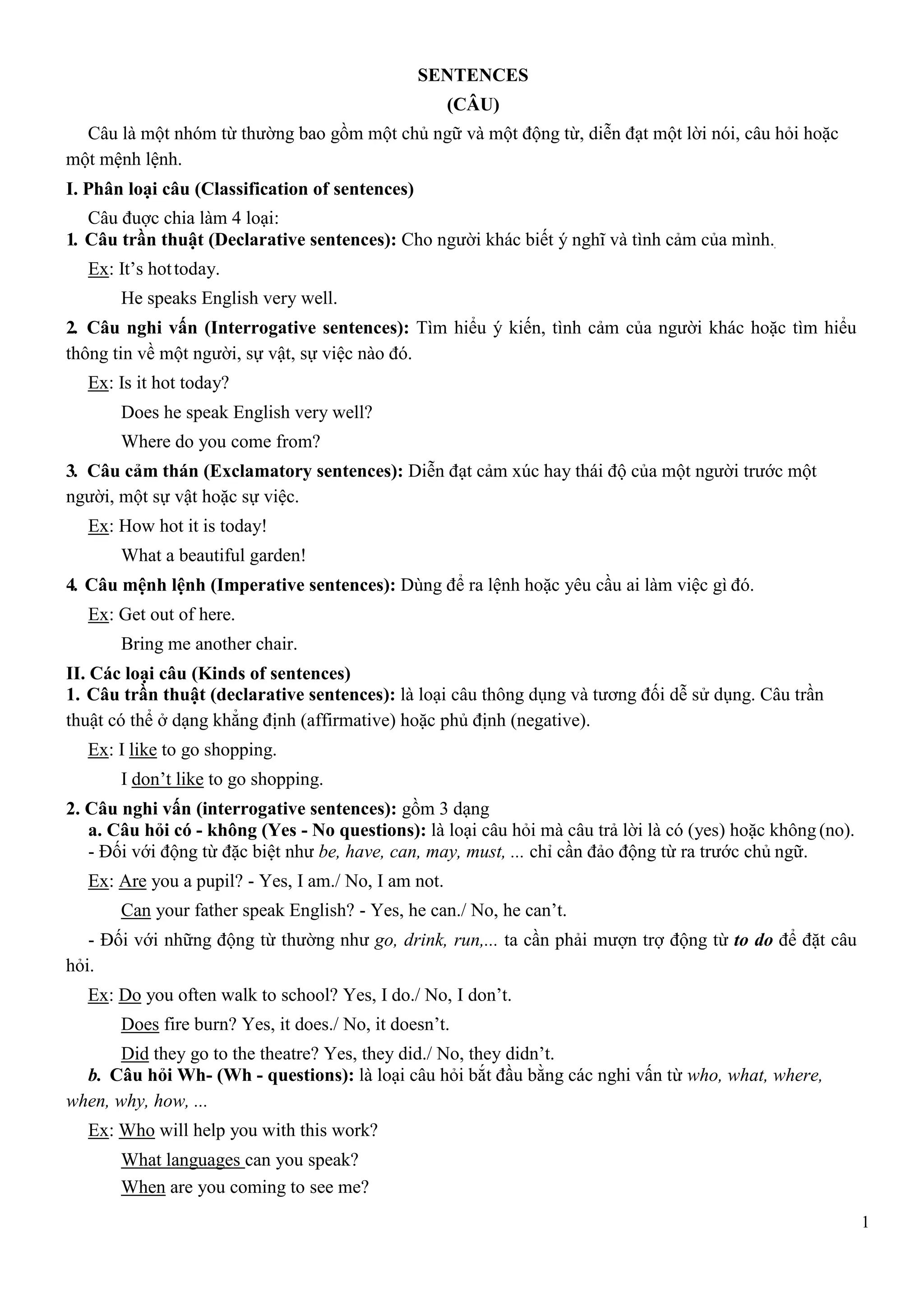 10. SENTENCES (Câu).doc