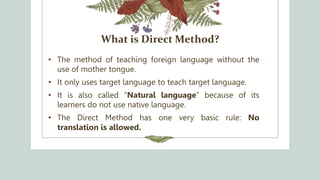 10. DIRECT METHOD in language teaching.pptx