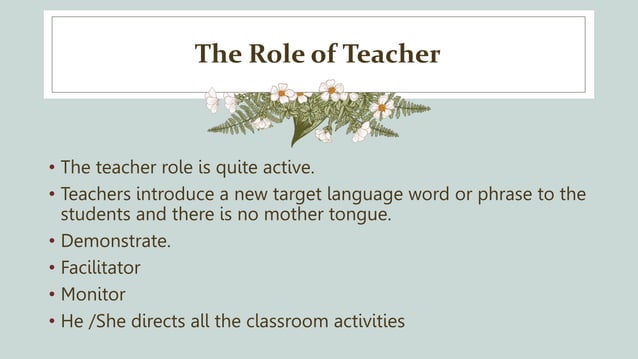 10. DIRECT METHOD in language teaching.pptx | Education