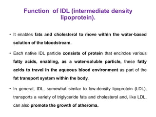 Lipoproteins & Lipid Profile .pptx