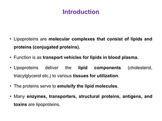 Lipoproteins & Lipid Profile .pptx