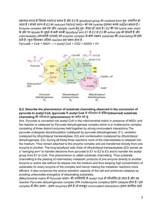 Some Q & A Metabolism - II | IGNOU Biochemistry CHE-09 (in English /Hinglish) | PDF