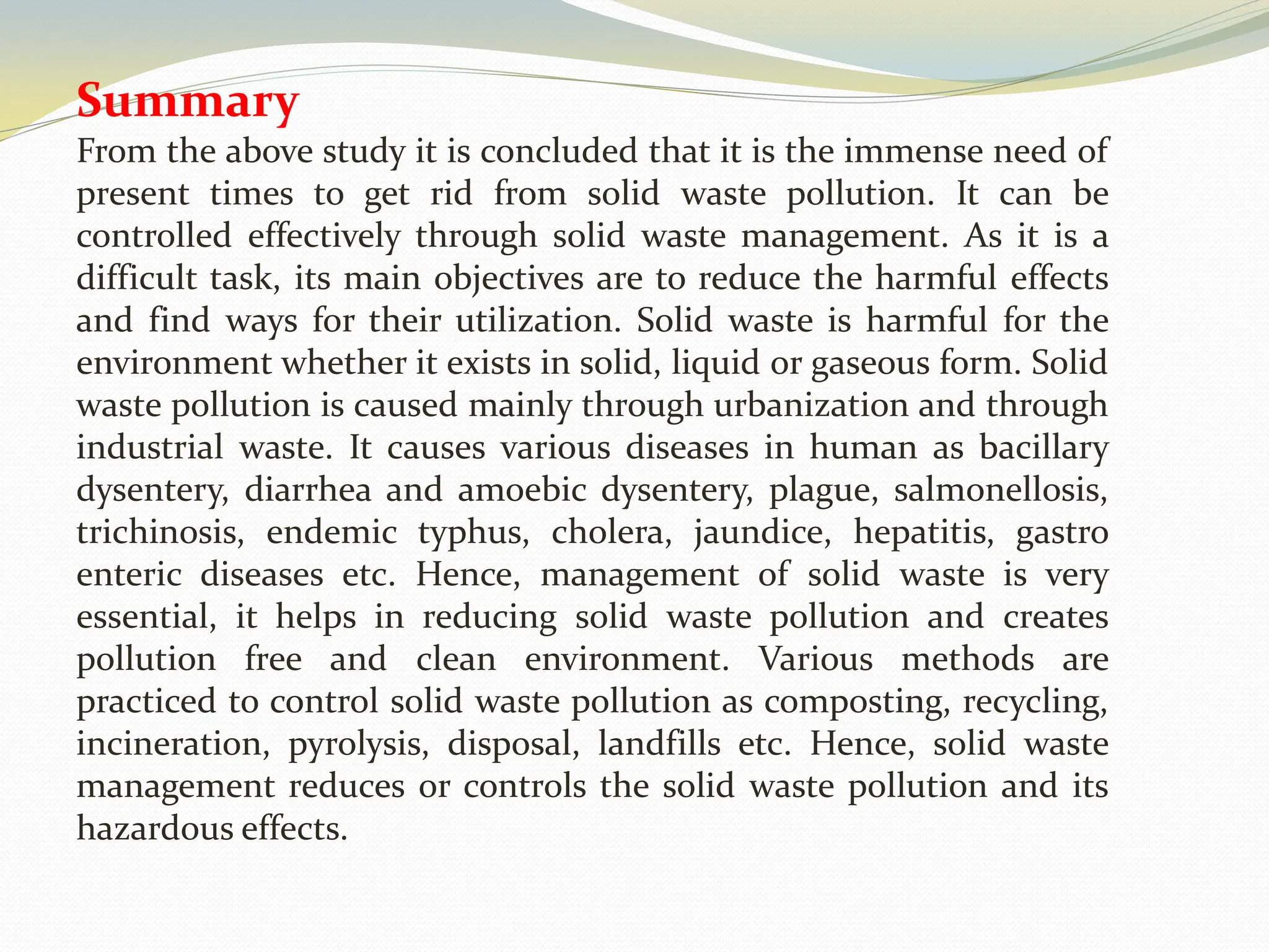 10. solid waste pollution.pdf pollution waste solid | PDF