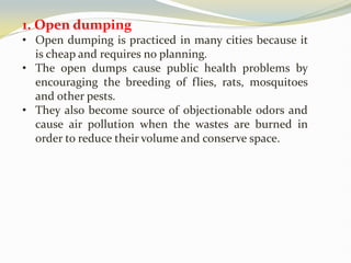 10. solid waste pollution.pdf pollution waste solid | PPT