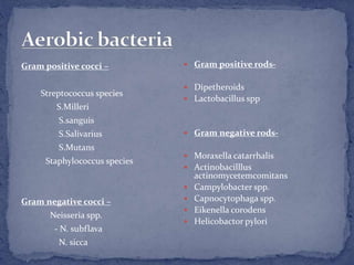 Infection- microbiology and pathology in orofacial infection | PPTX