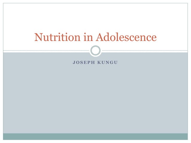 10. Lect.10.Nutrition in Adolescence.pptx