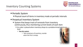Inventory management in operation research | PPTX
