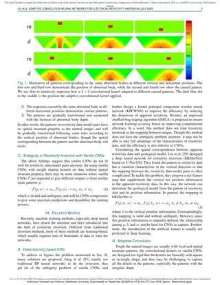 Adaptive Convolution Neural Networks for Electrical Resistivity Inversion | PDF